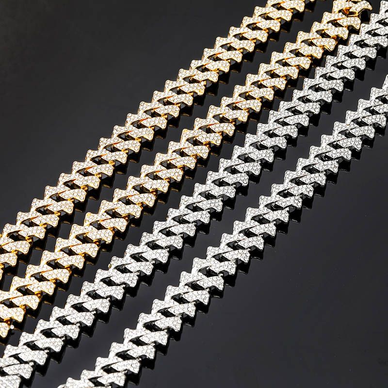 14mm Iced Cuban Spiked Chain – kankco