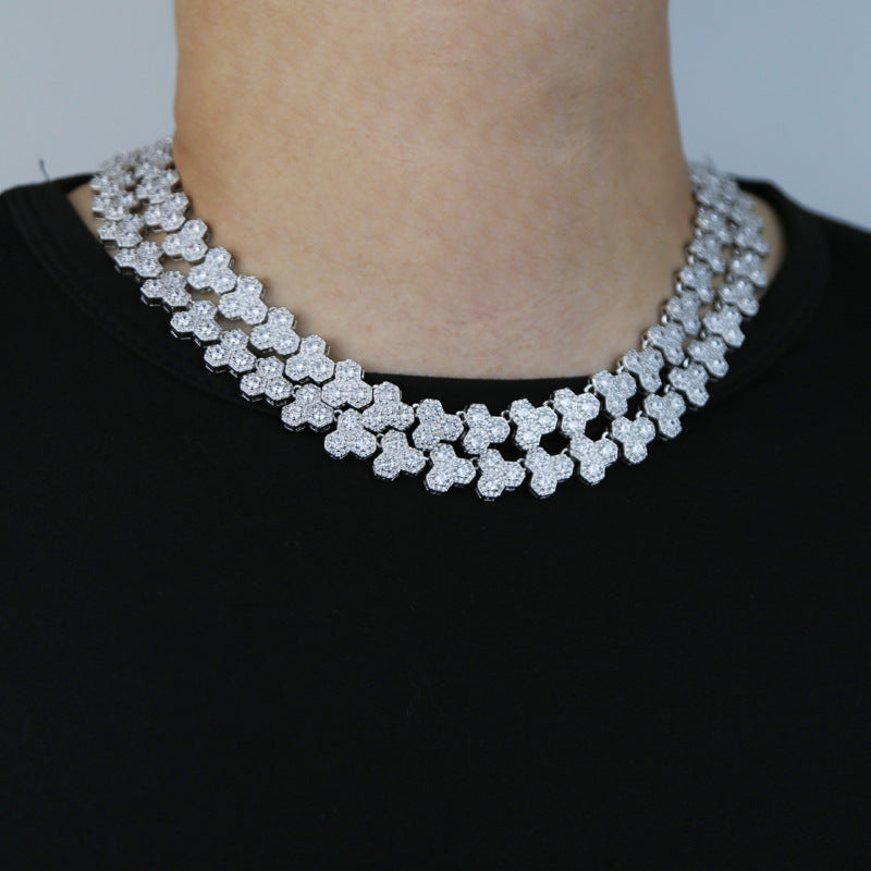 Honeycomb Hip Hop Tennis Chain – kankco