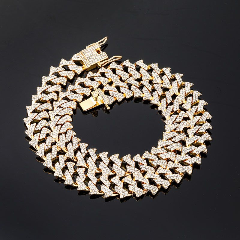 14mm Iced Cuban Spiked Chain – kankco